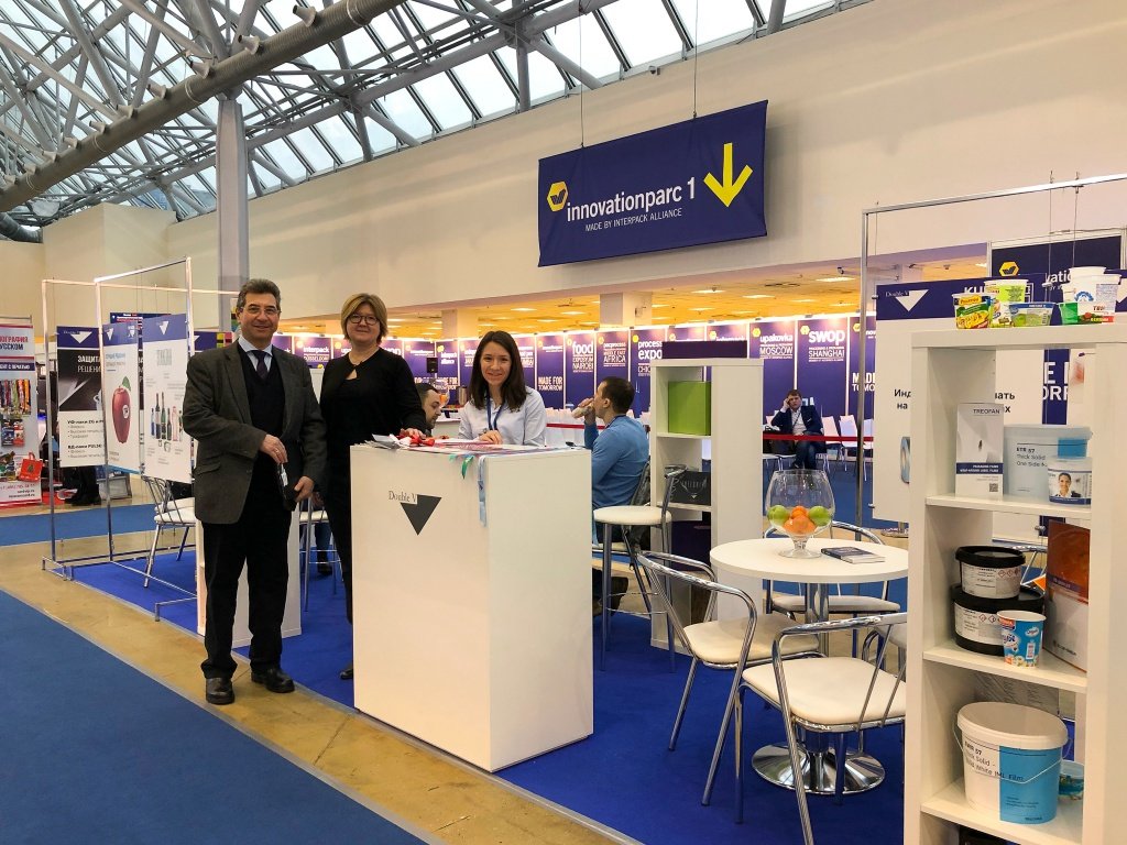 Выставка upakovka 2019, в которой ГК «Дубль В» впервые принимала участие, состоялась!